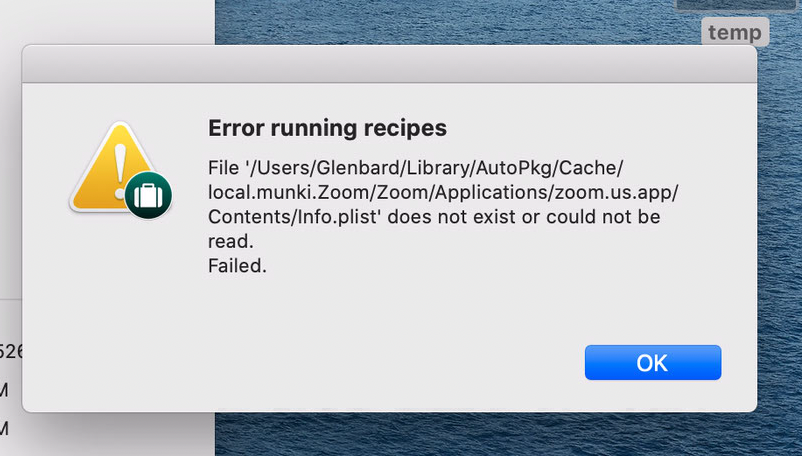 Zoom.us download failed · Issue #337 · autopkg/homebysix-recipes · GitHub