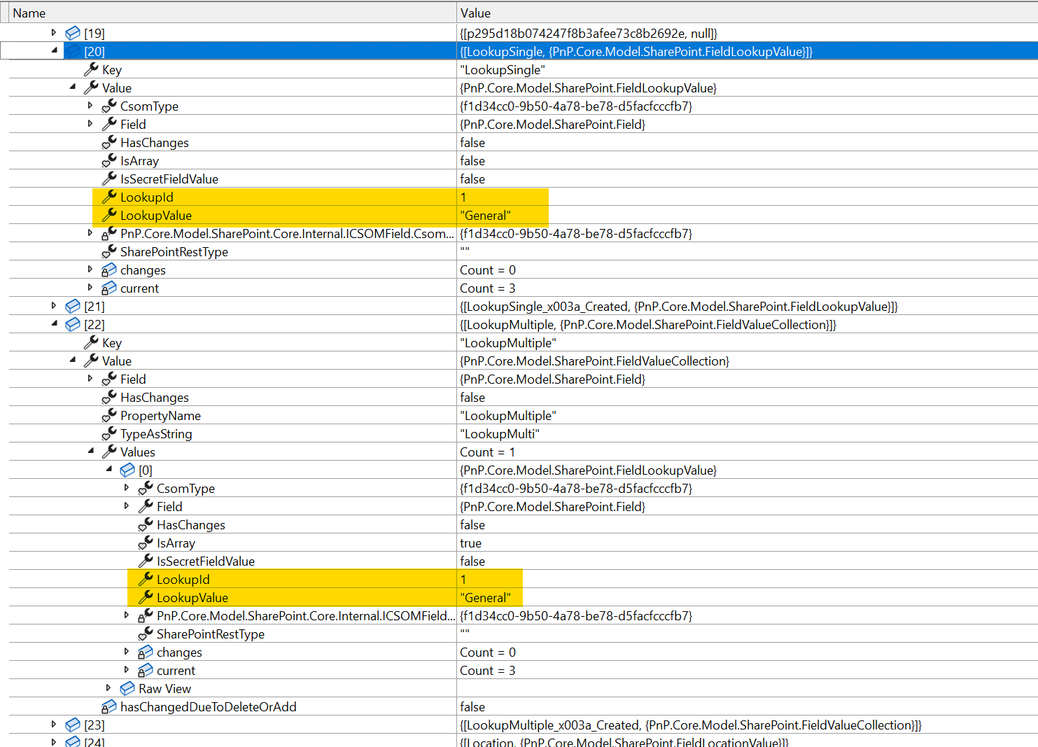 How to retrieve lookup field value · pnp pnpcore · Discussion #795 · GitHub