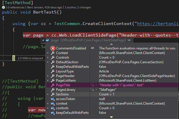 Bug Clientsidepageload And Clientsidepagefromhtml Fails When Page Content Contains Quotes 