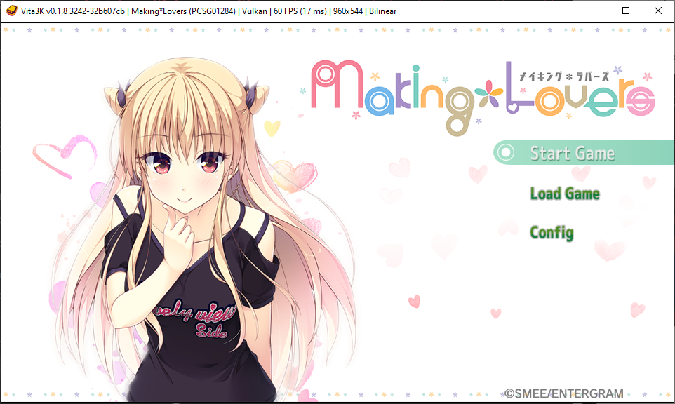 Making*Lovers [PCSG01284] · Issue #1882 · Vita3K/compatibility · GitHub