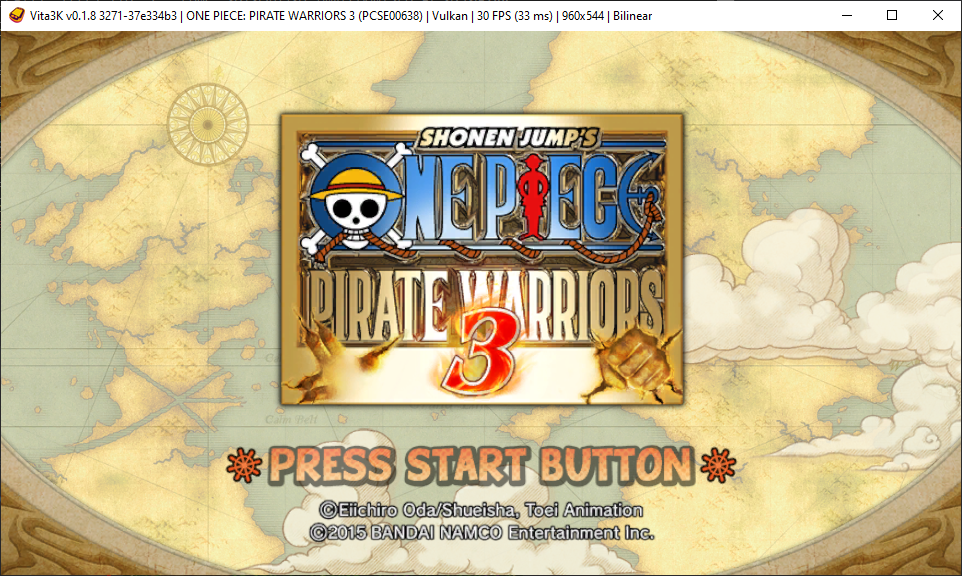 ONE PIECE: PIRATE WARRIORS 3 [PCSE00638] · Issue #2179 · Vita3K/compatibility · GitHub