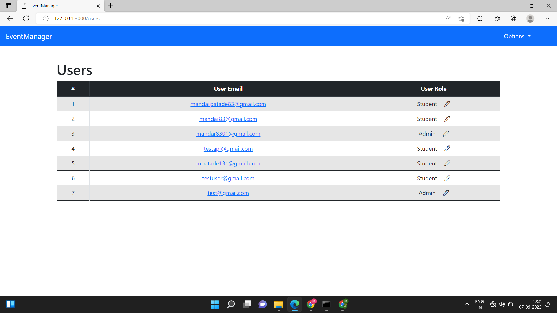 GitHub - Mandar2411/EventManagerBackEnd: Backend web application to perform CRUD operations on ...