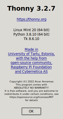 install via pip3 on Linux Mint uses coarse font · Issue #2554 · thonny/thonny · GitHub