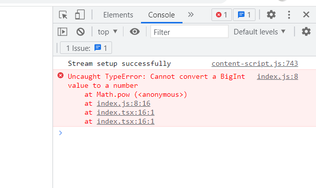 TypeError Cannot Convert A BigInt Value To A Number Issue 1573 