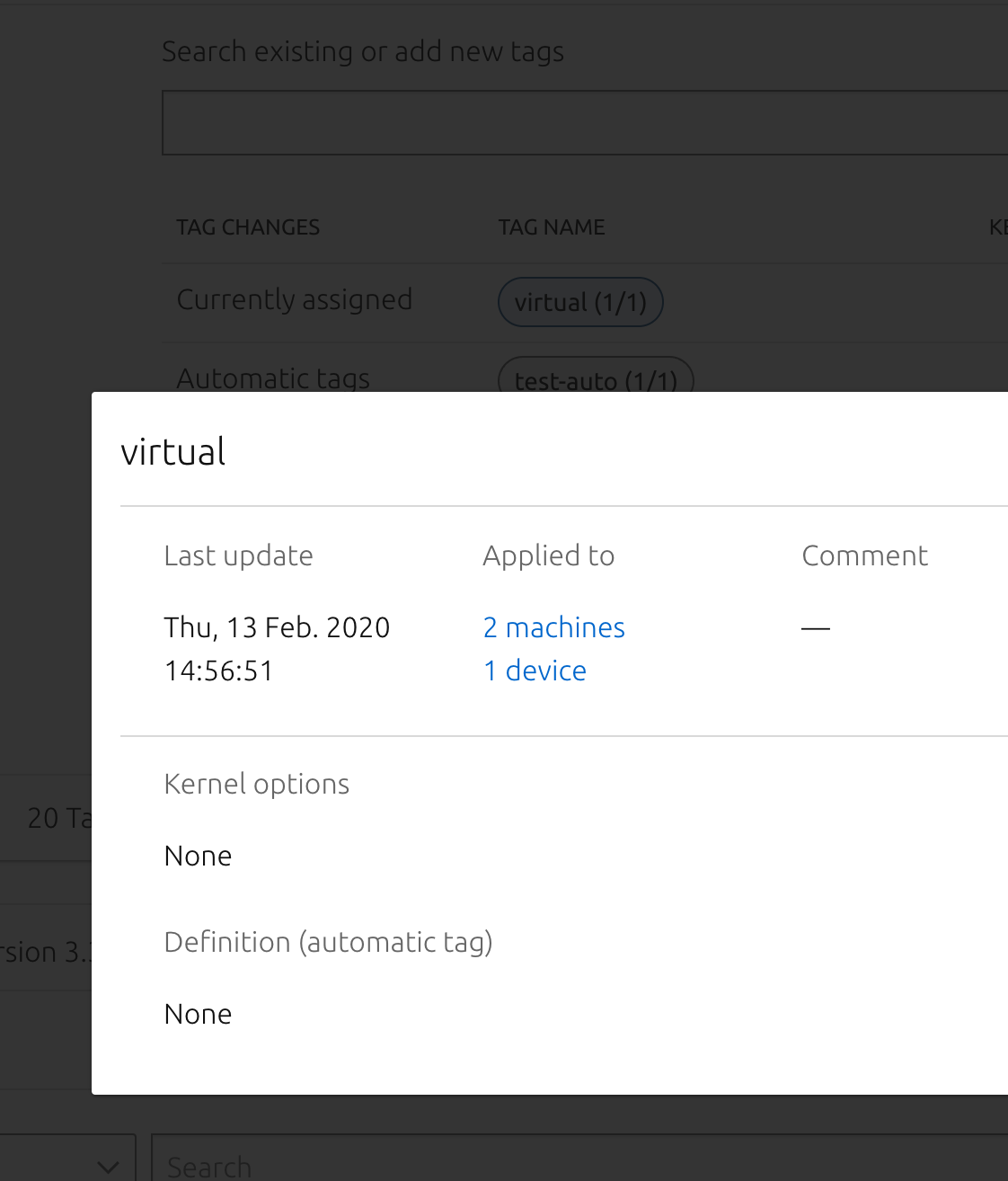 Clicking on tag link on machine list doesn't update the filter · Issue #4602 · canonical/maas-ui ...