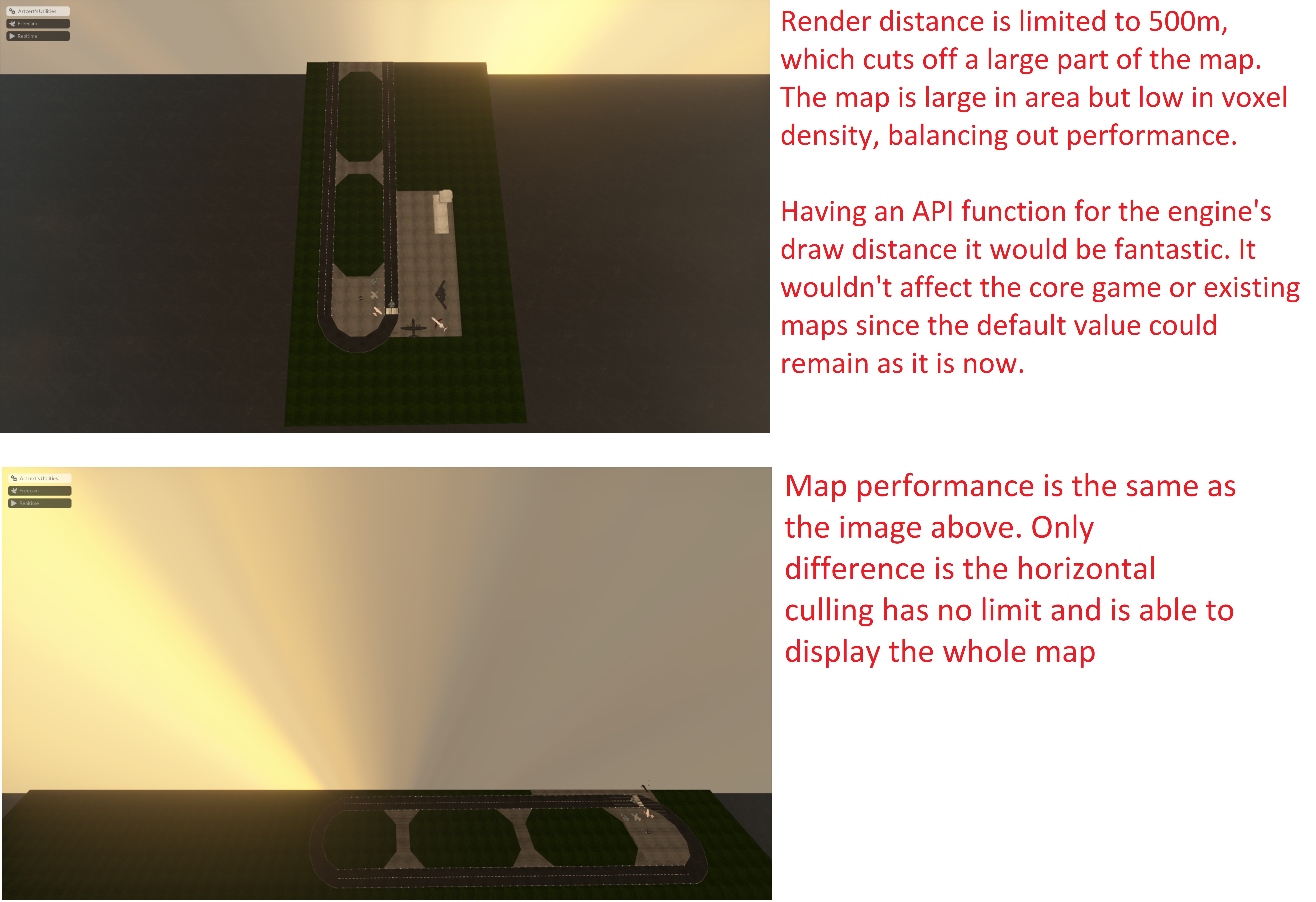 [Feature] Ability to change render/culling distance. · Issue #275 · Teardown-Issue-Tracker ...