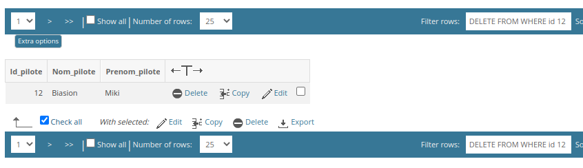 Table filtering is broken when action buttons are on the right side of the row · Issue #17593 ...