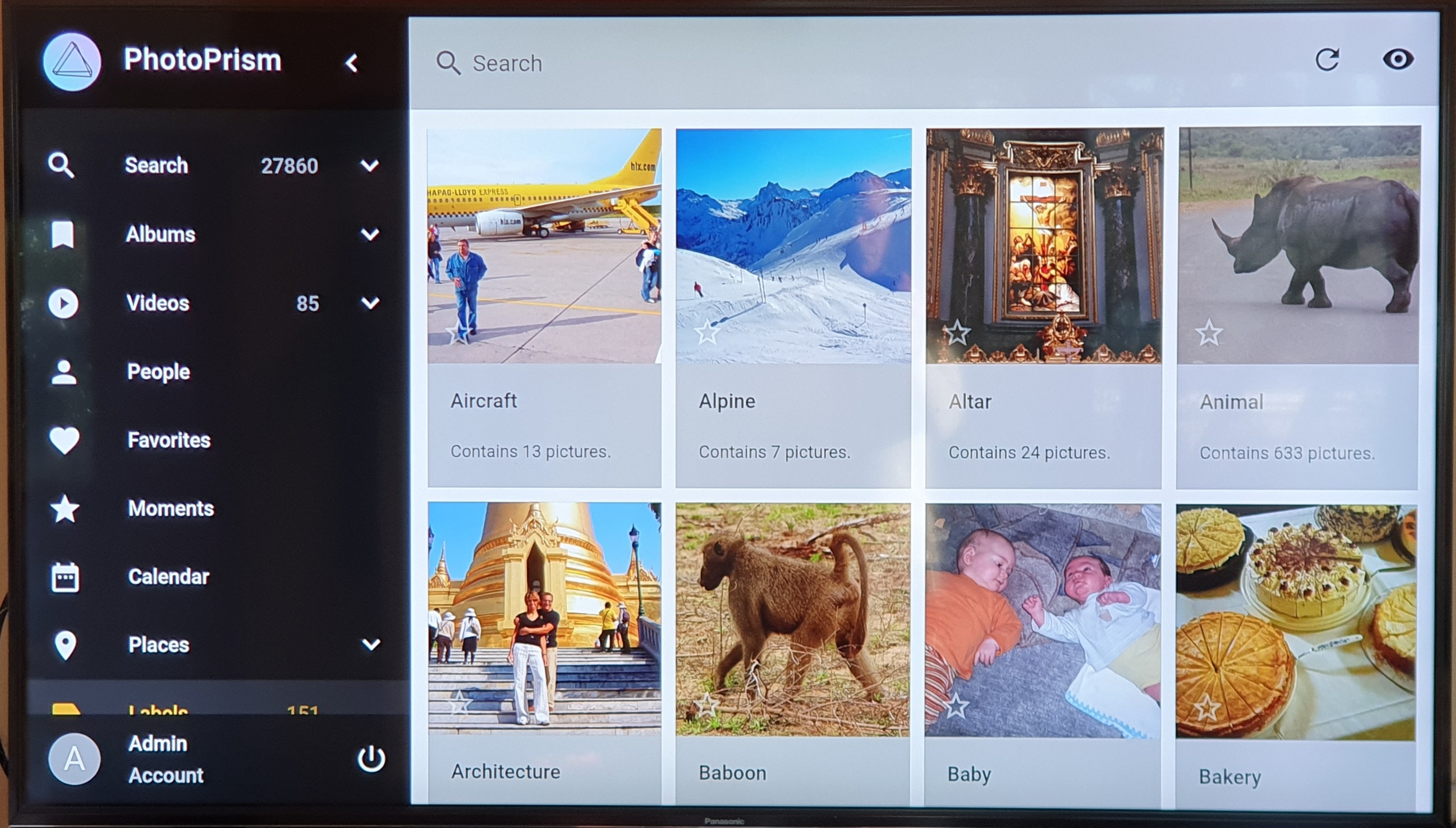 UX: Provide TV-friendly User Interface · Issue #2103 · photoprism/photoprism · GitHub