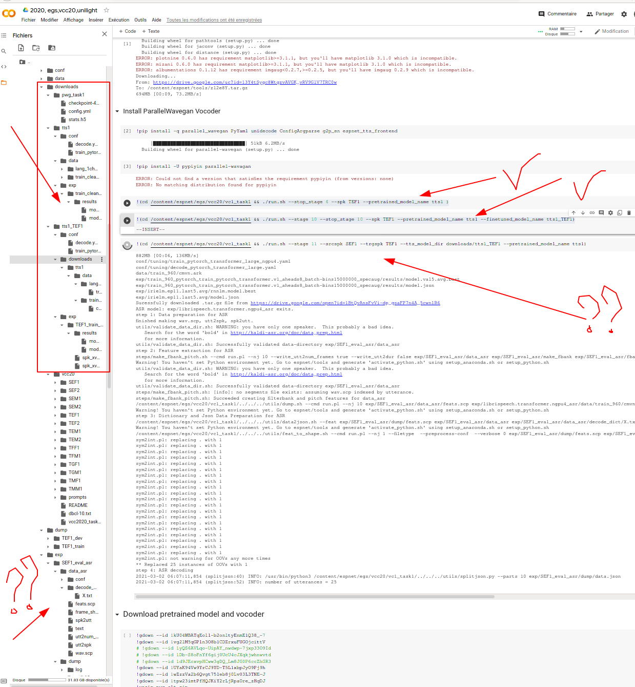 VOICE CONVERSION TRAINING ISSUE · Issue #2737 · espnet/espnet · GitHub