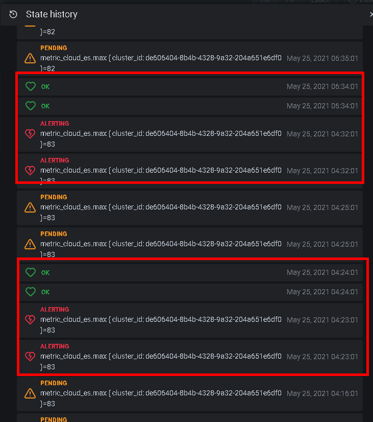 Grafana send multiple repeat alerting messages · Issue #35083 · grafana/grafana · GitHub