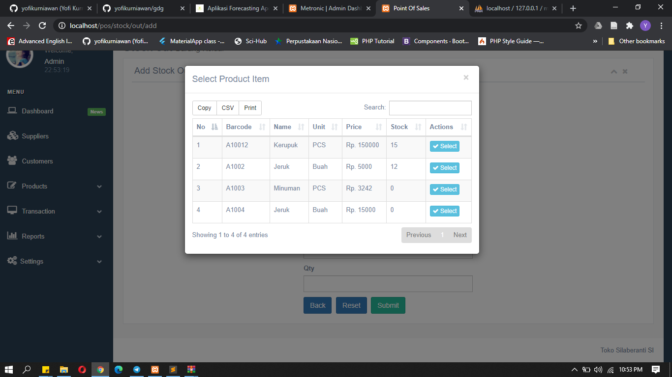 GitHub - yofikurniawan/Codeigniter-POS