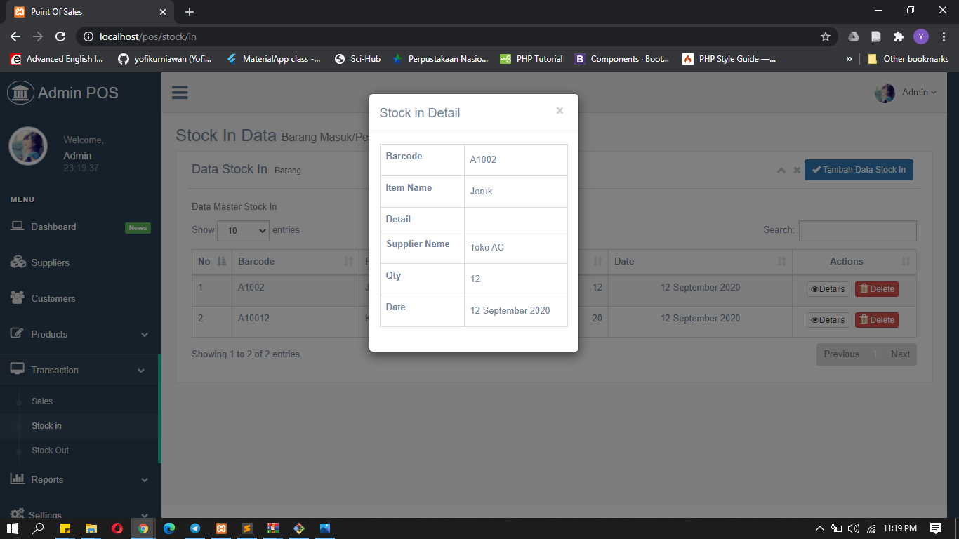 GitHub - yofikurniawan/Codeigniter-POS