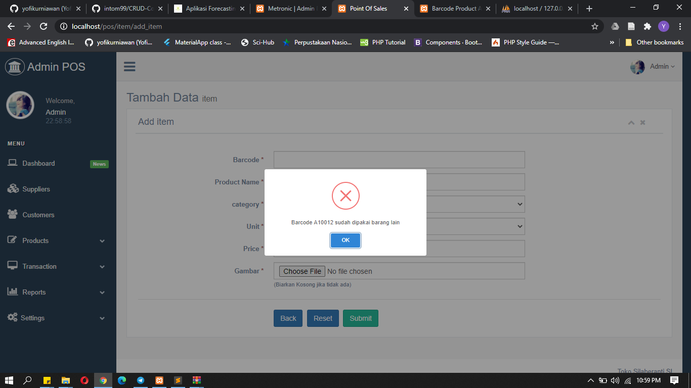 GitHub - yofikurniawan/Codeigniter-POS