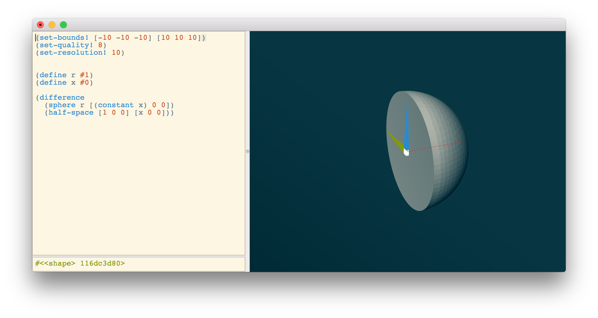 How do you set variables with the C-Api ? · Issue #288 · libfive/libfive · GitHub