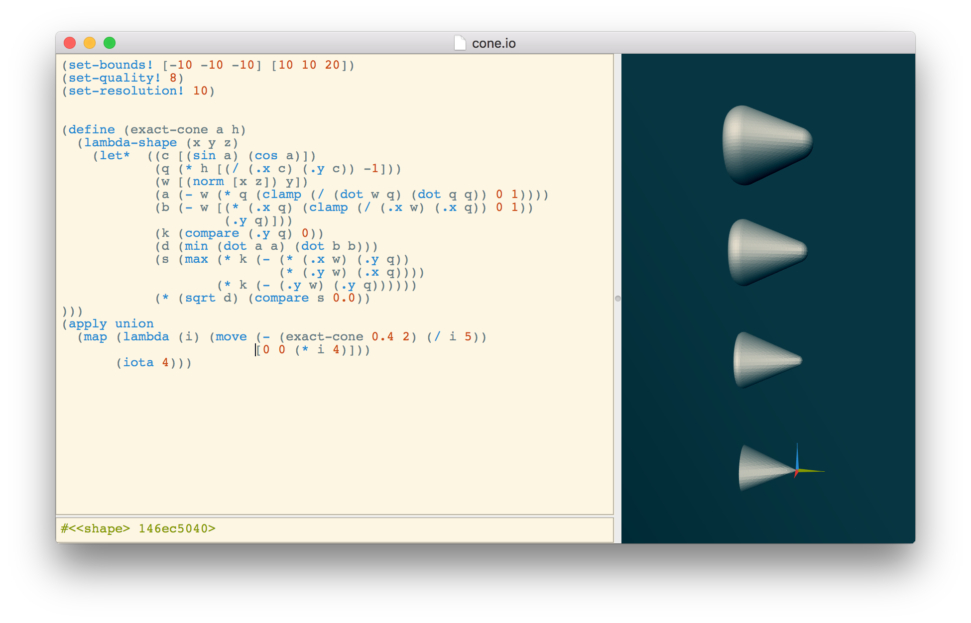 Shape-safe ternaries? · Issue #341 · libfive/libfive · GitHub