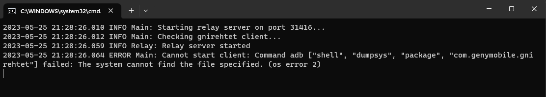 Not working on Windows 11 · Issue #494 · Genymobile/gnirehtet · GitHub