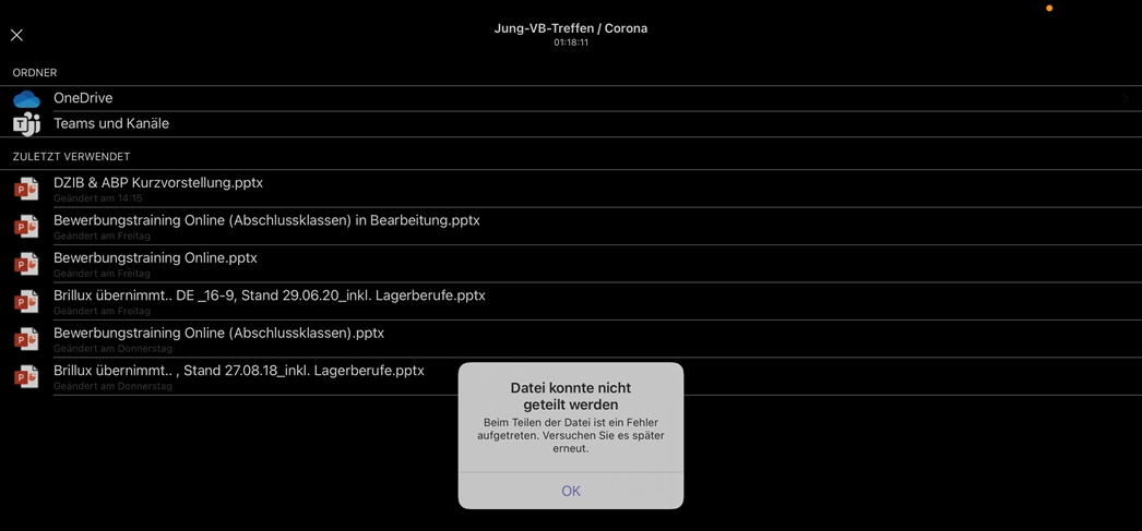 Powerpoint presentation via iOS bug discovered · Issue #2330 · MicrosoftDocs/msteams-docs · GitHub