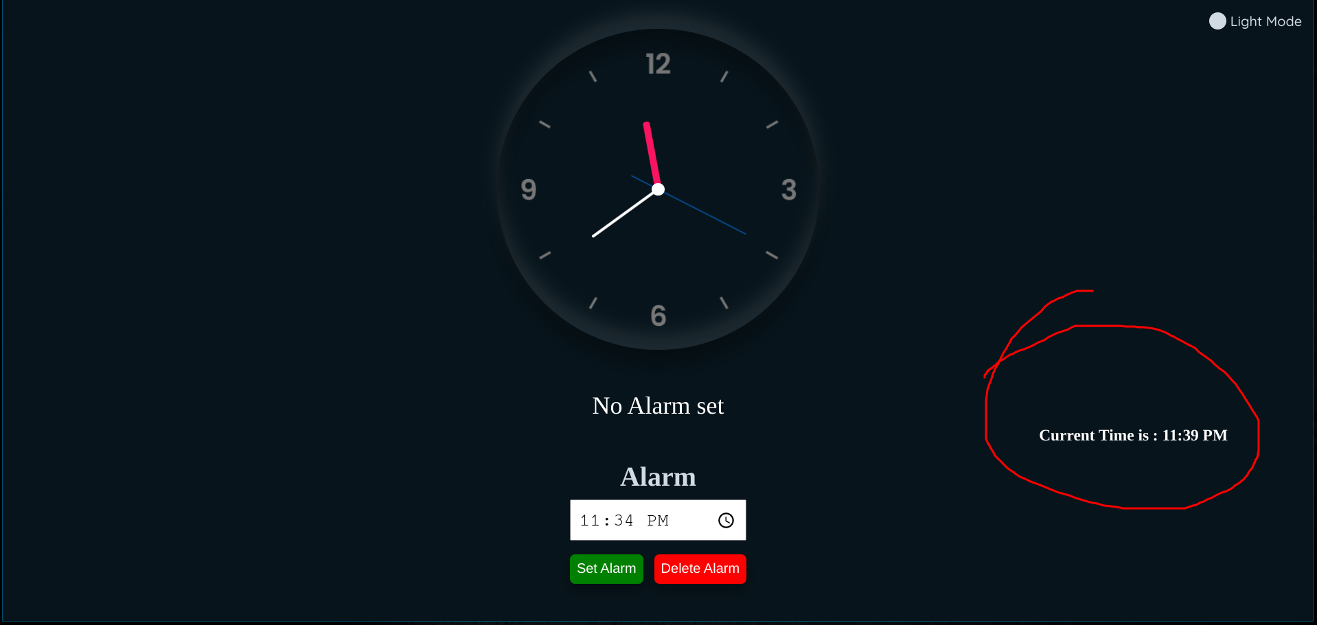 B: Enhance the UI of Analog Clock · Issue #665 · arpit456jain/Amazing ...