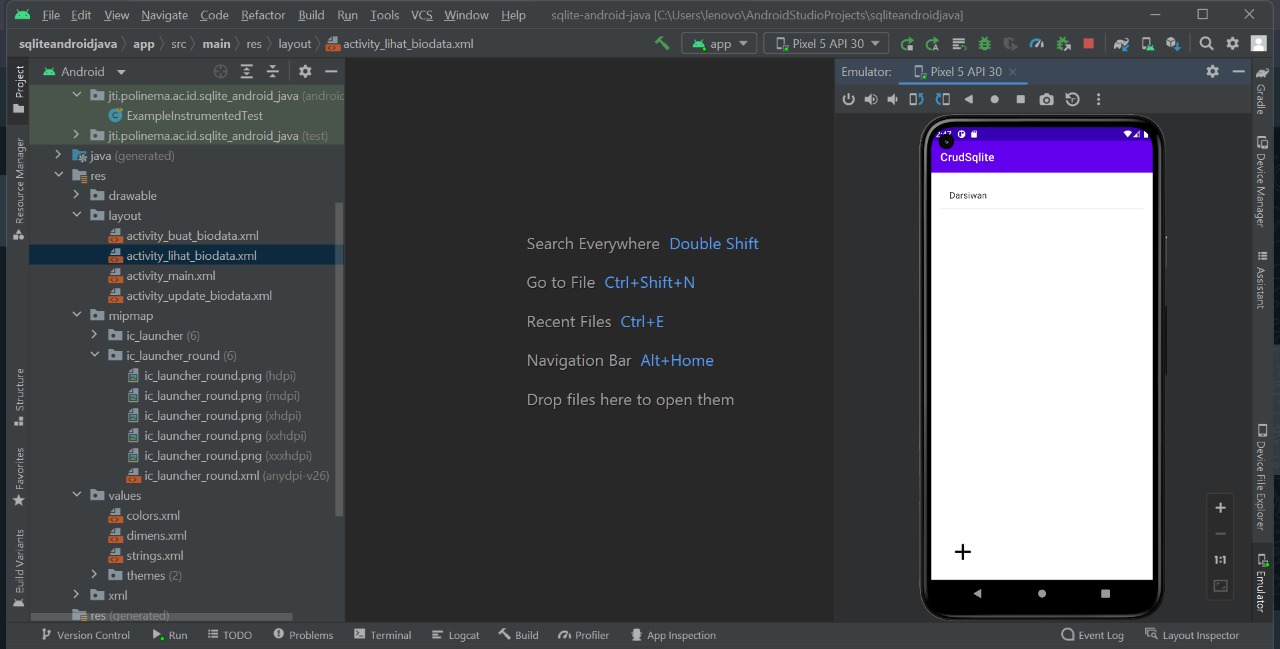 GitHub - NosweL/sqlite-android-java