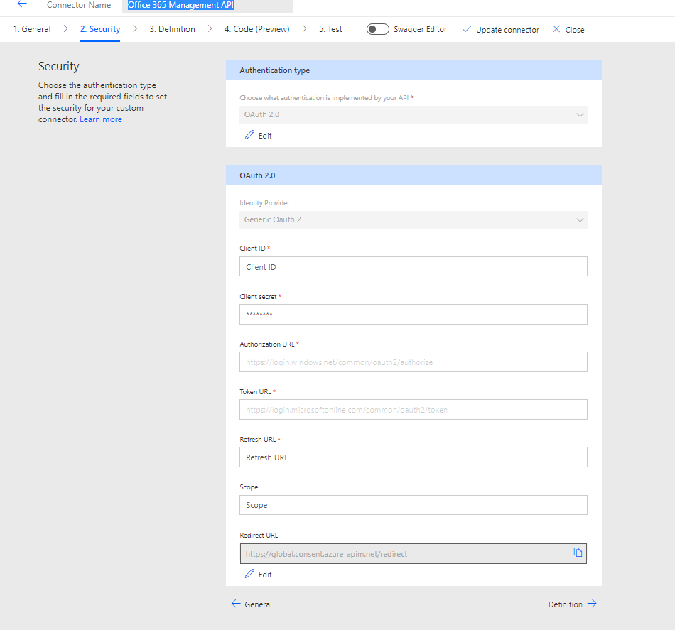 [CoE Starter Kit - DOCUMENTATION] Default Identity Provider for custom connector has changed ...
