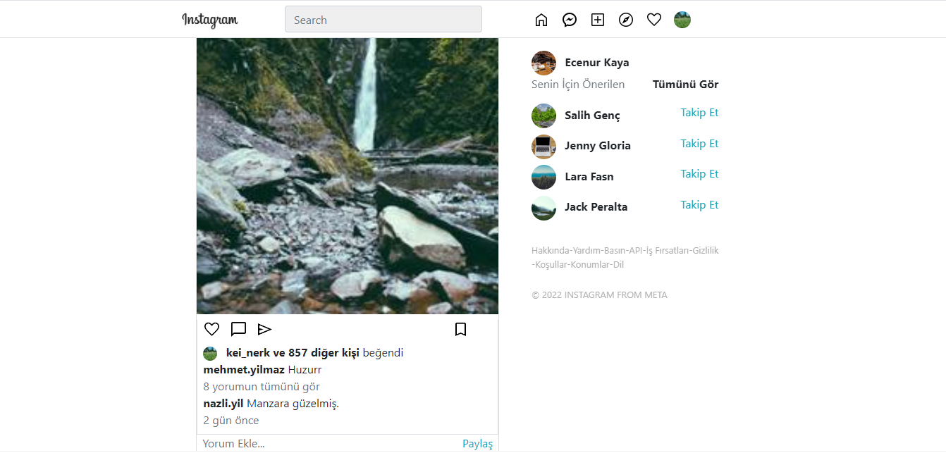 GitHub - EcenurrKaya/Instagram-bootstrap