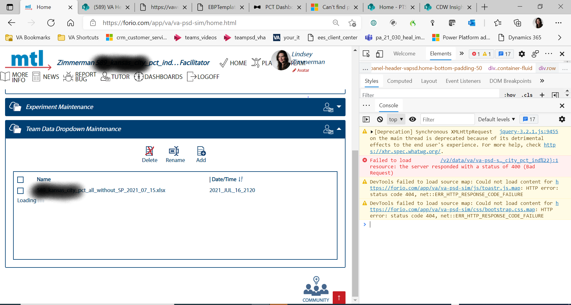 ASAP BUG Sim UI: "Failed" when joining Ind_world for team Errors w/Loading Data & Reporting a ...