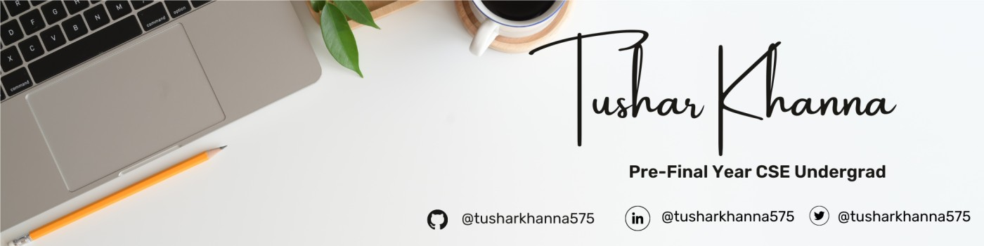 tusharkhanna575 (Tushar Khanna) · GitHub