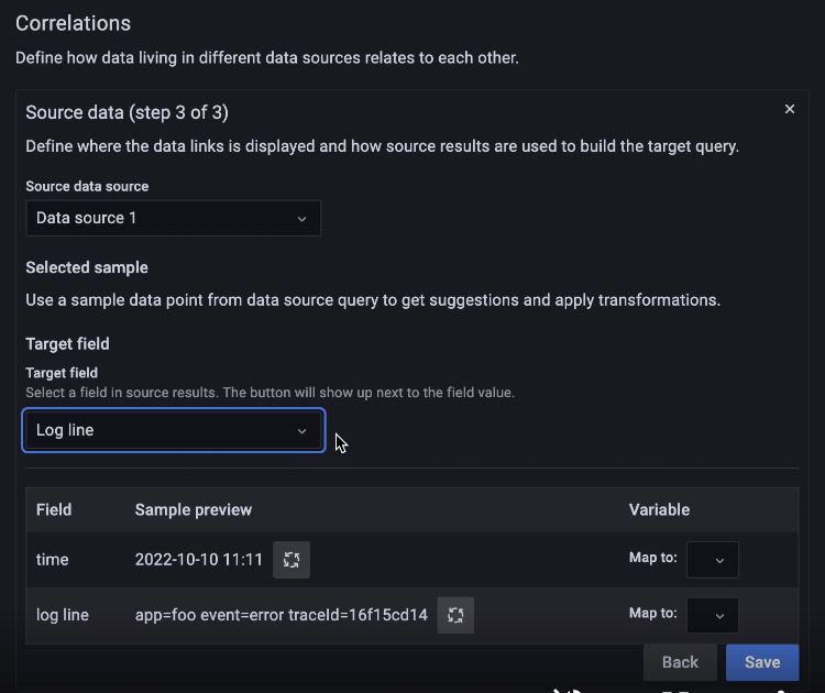 Glue: Create variable-to-field mappings table · Issue #60966 · grafana/grafana · GitHub