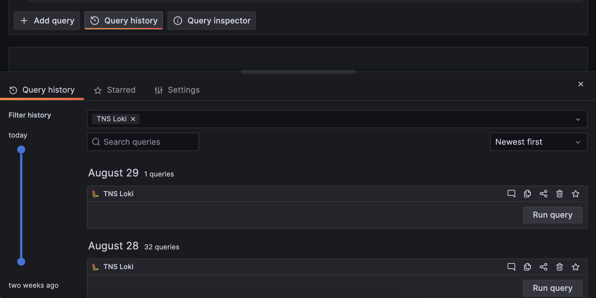 i18n: Mark up Query History for translations · Issue #73981 · grafana/grafana · GitHub