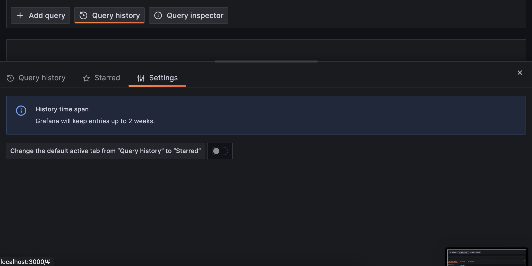 i18n: Mark up Query History for translations · Issue #73981 · grafana/grafana · GitHub