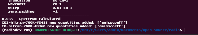 Feature Request Allow Multiple Diluents Calculation For Multiple Molecules In Calc Spectrum
