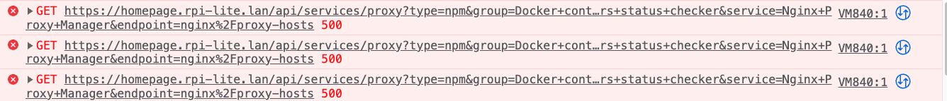 NPM API error · gethomepage homepage · Discussion #58 · GitHub