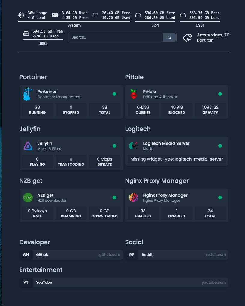 NPM API error · gethomepage homepage · Discussion #58 · GitHub