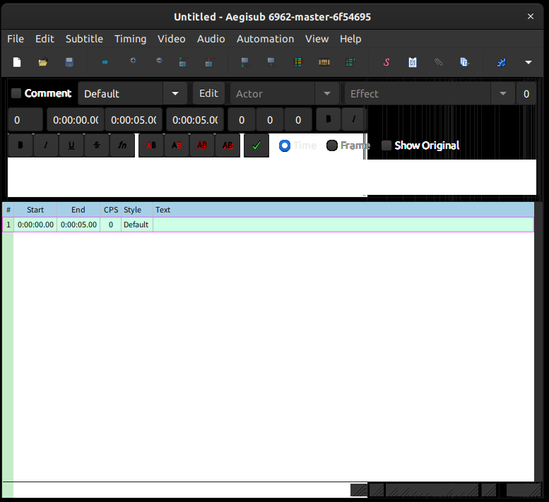 UI broken in Ubuntu 20.04 · Issue #275 · Aegisub/Aegisub · GitHub