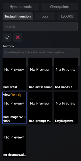 [Bug] Extra Networks Sidebar Broken on Vladmandic WebUI Fork · Issue #75 · lobehub/sd-webui-lobe ...