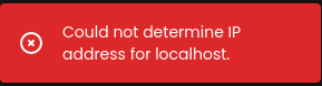 [Bug]: Could not determine ip address · Issue #753 · coollabsio/coolify · GitHub