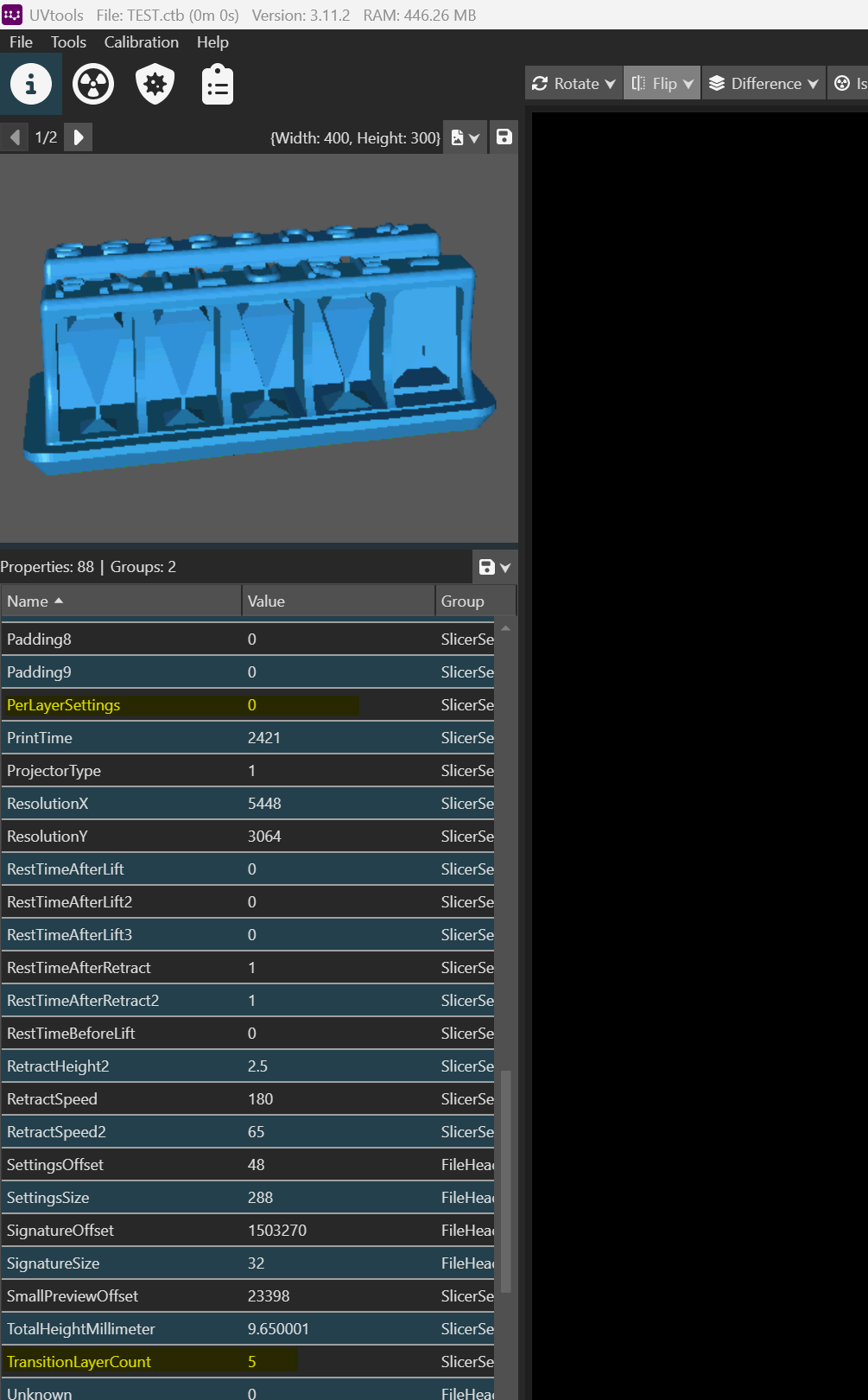 [BUG] can't edit parameters on Elegoo printers if file was edited by UVTools · Issue #507 ...