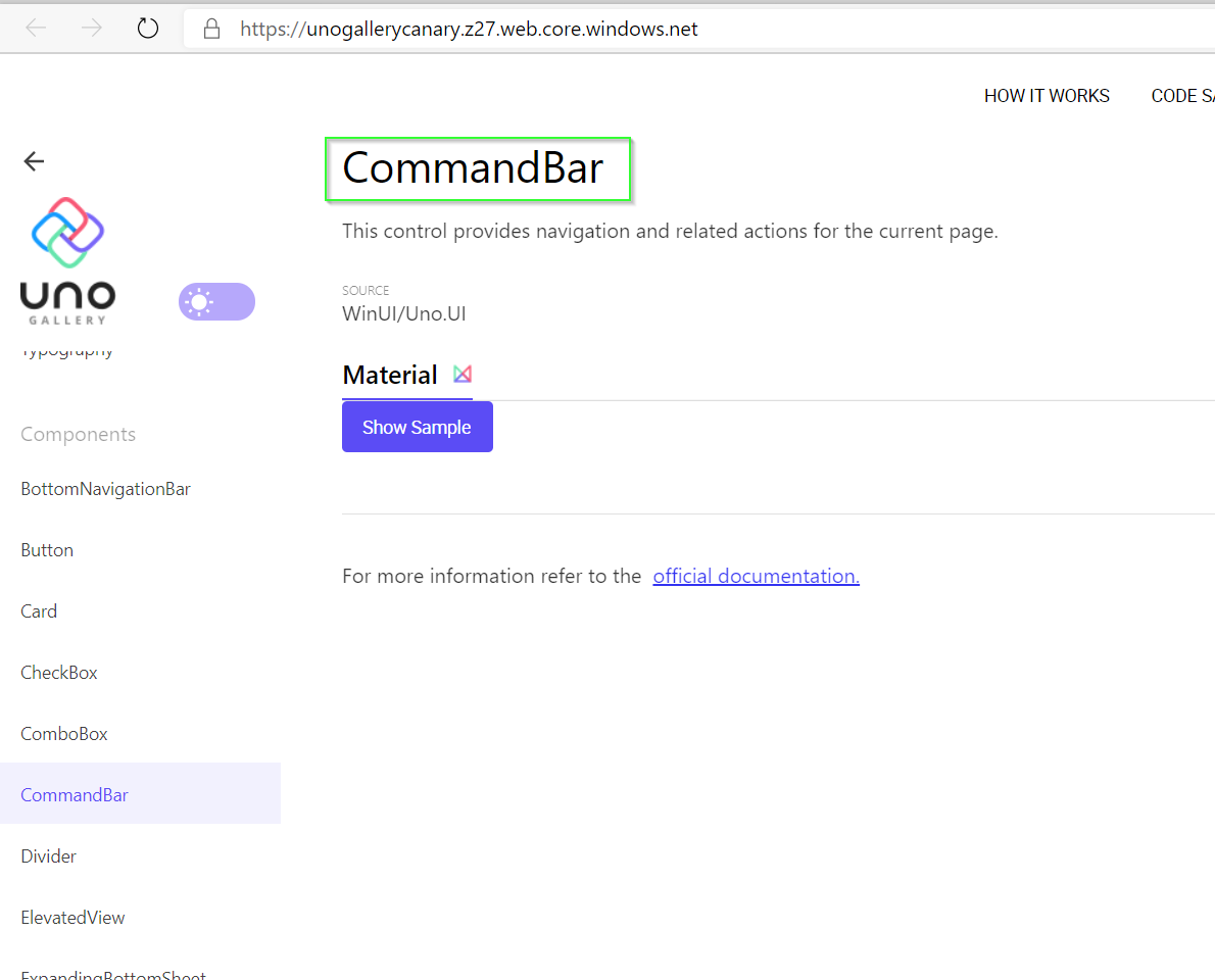 [Uno Gallery] Listview item name display is not left aligned on the top of the page. · Issue ...
