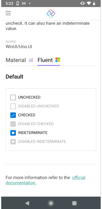 [Gallery][Android/iOS] Image inside Checkbox is displaying incorrectly. · Issue #5048 ...