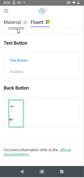 [Gallery][Android/iOS] Back button is not displaying correctly. · Issue ...