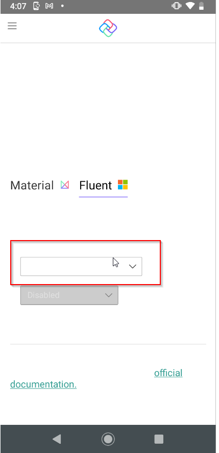 [Gallery][Android/WASM] Flyout, Combobox, Textbox, Animation is not showing properly after theme ...
