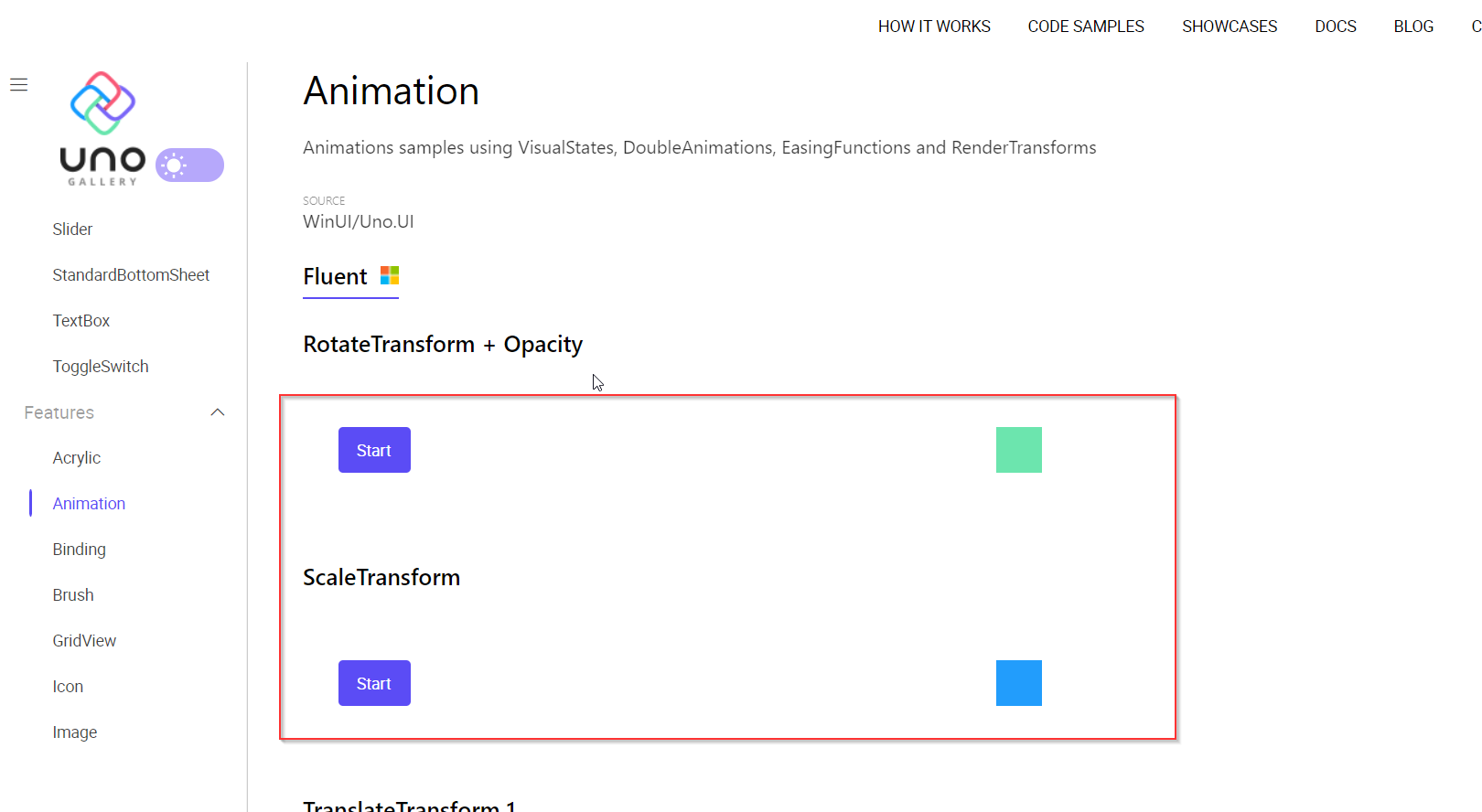[Gallery][Android/WASM] Flyout, Combobox, Textbox, Animation is not showing properly after theme ...