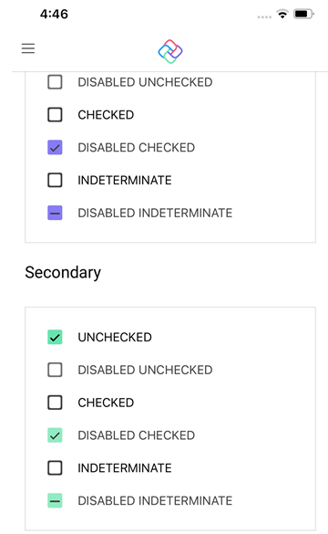 [Gallery][Android/iOS] Not able to uncheck the checkbox once it is checked. · Issue #5053 ...