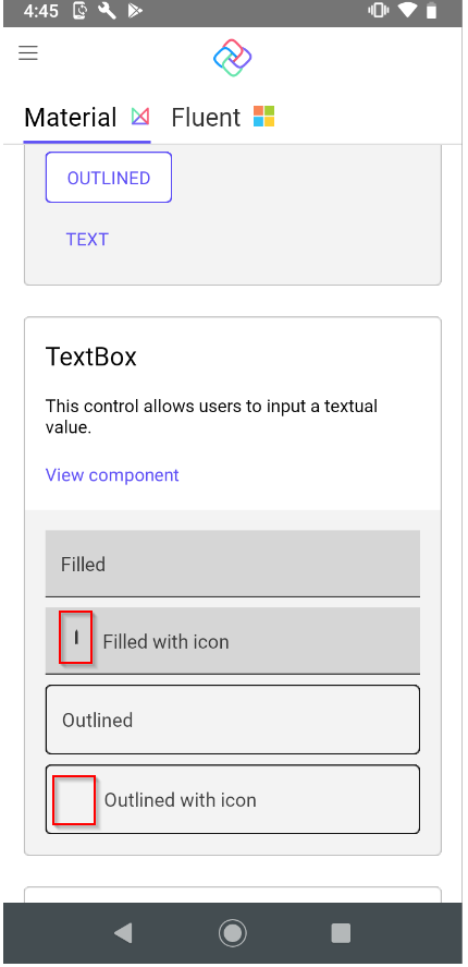 [Gallery][Android] Overview - Image for Textbox is not displaying correctly. · Issue #183 ...
