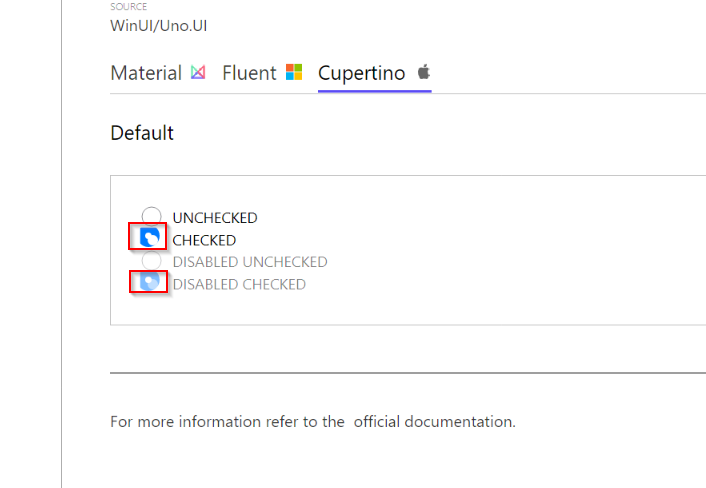 [Gallery][Skia.GTK]RadioButton for checked option is not displaying correctly. · Issue #5563 ...