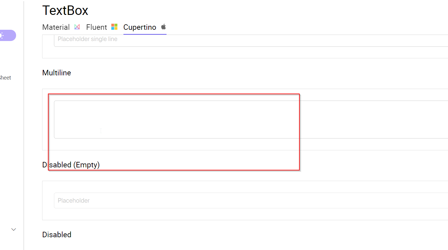 [Gallery][Android/iOS/Wasm] Textbox and Combobox - PlaceholderText disappears when switching ...