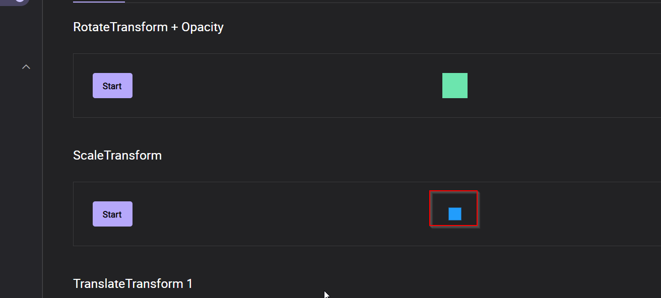 [Gallery][Wasm] Animation -ScaleTransform and TranslateTransform1 image is leaving shadow after ...