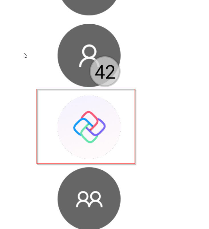 [Gallery][Android/iOS/Wasm] PersonPicture- Gallery logo inside circle is not displaying ...