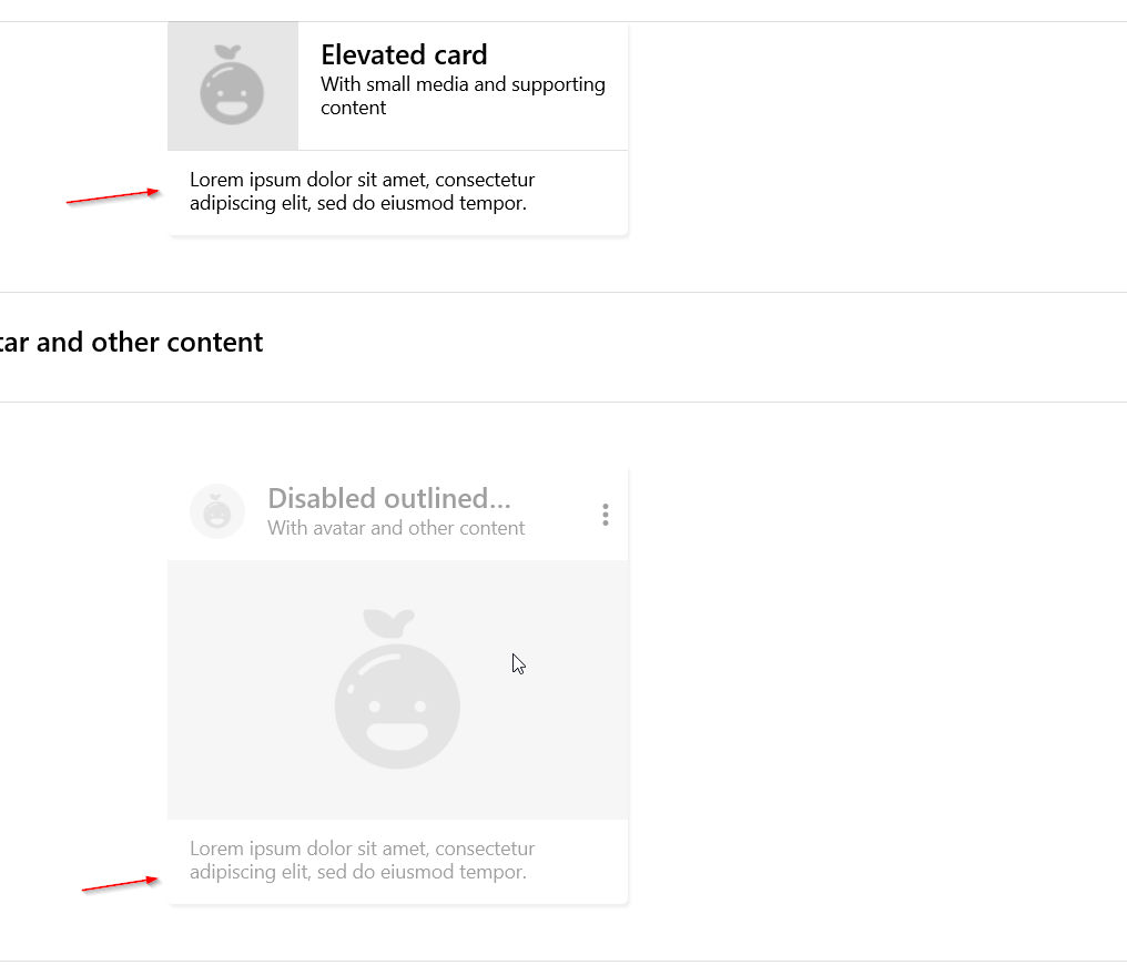 [Gallery][WASM/Skia.Gtk/UWP] Card-Outline of the card image is not showing properly for all the ...