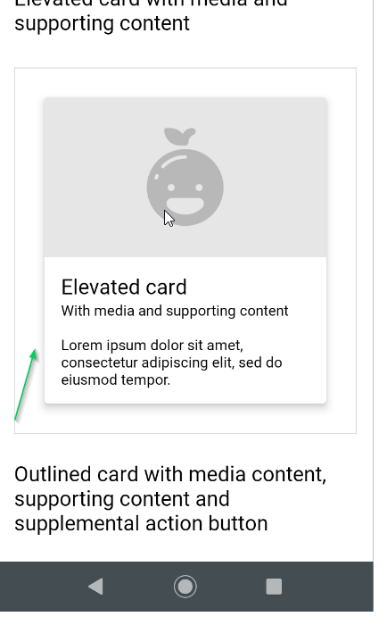 [Gallery][WASM/Skia.Gtk/UWP] Card-Outline of the card image is not showing properly for all the ...